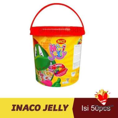 Promo Inaco Jelly Agar agar [50 pcs] Kemasan Ember Diskon 3% di Seller ...