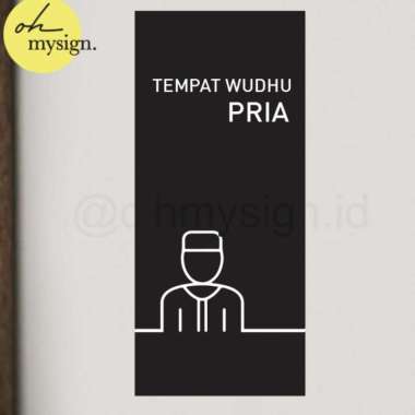 Jual Tanda Tempat Wudhu Terbaik Mei 2022 - Harga Murah & Gratis Ongkir ...
