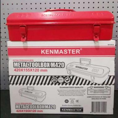 Jual Kotak Alat Tool Box Besi 17 Inch 1 Susun Kenmaster Original Murah ...