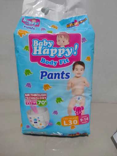 Jual Baby Happy Extra Kering L Termurah - Harga Grosir Terupdate Hari ...