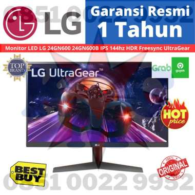 Jual Monitor Lg Ultra Gear 24 Gn600 Murah Juni 2022 Garansi Resmi ...