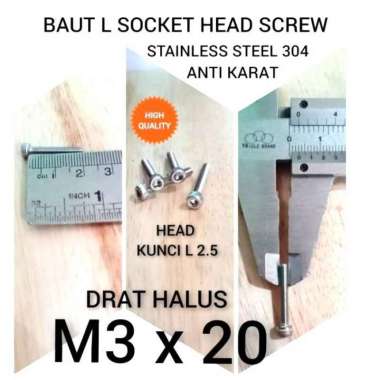 Jual Baut L M3 20 Terbaru Dengan Harga Termurah Di 2022 | Blibli