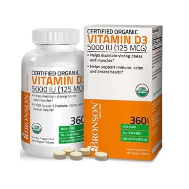 Vitamin D3 125 Mcg 360 Lengkap Harga Terbaru Mei 2023 | Blibli