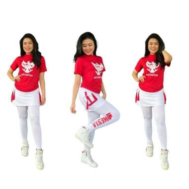 Jual Baju Merah Putih Perempuan Model Terbaru & Kekinian - Harga Diskon ...