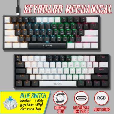 Jual Leaven K620 Keyboard Mechanical Original Murah - Harga Diskon November 2022 | Blibli