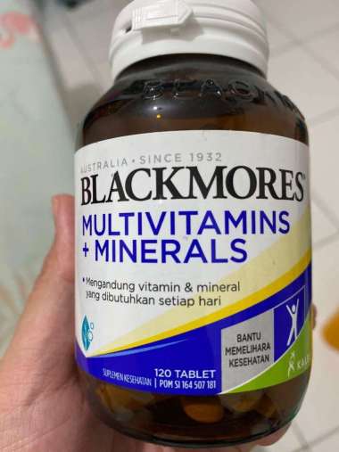 Blackmores Multivitamin Dan Mineral 120 Tablet Lengkap Harga Terbaru Desember 2022 | Blibli
