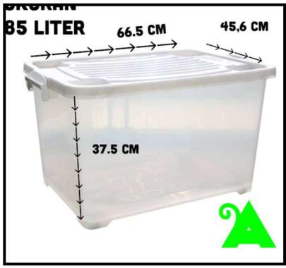 Jual Container Box Bening 100 Liter Original Murah - Harga Diskon Mei ...