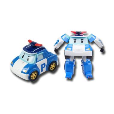 Promo Robocar Poli Deluxe Transforming Robot With Lighting Poli Action ...