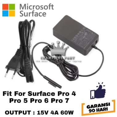 Jual Microsoft Surface Power Charger Pro 4 Original Murah - Harga ...