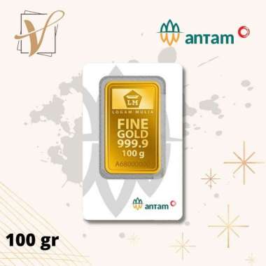 Jual Logam Mulia Antam 100 Gram Lama Model Terbaru Asli - Harga Terbaru ...