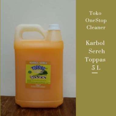 Karbol Sereh Merk Toppas 5 Liter Lengkap Harga Terbaru Januari 2023 ...