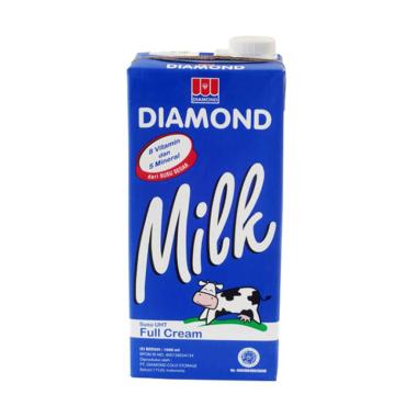 Jual susu diamond uht full cream milk 1 liter di Seller Bright Frozen ...