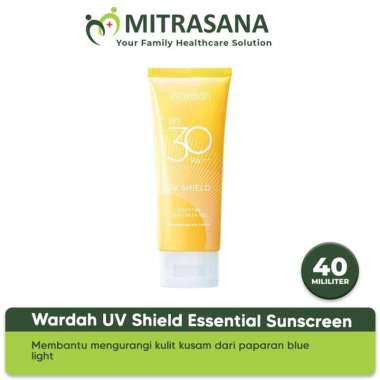 Jual Wardah Uv Shield Essential Sunscreen Gel Spf 30 Pa 40 Ml Twinpack ...