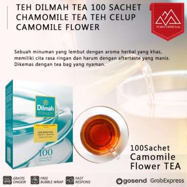 Jual Teh Dilmah Tea 100 sachet English Breakfast Tea di Seller TOSO ...