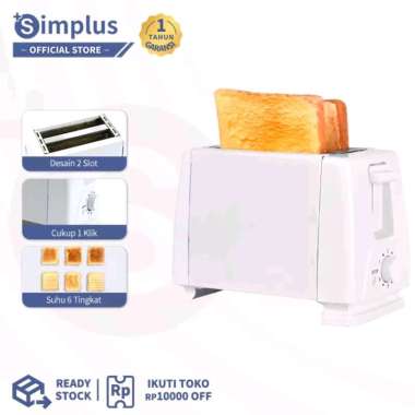 Jual Simplus Pemanggang Roti Original, Murah & Diskon Maret 2023 | Blibli
