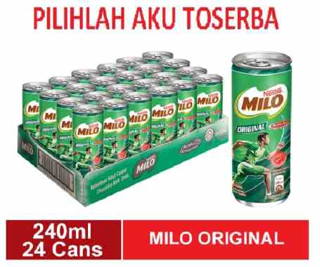 Jual Milo Susu Kemasan Cokelat Original Kaleng 240 Ml Termurah - Harga ...
