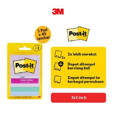 Jual Ukuran Sedang Post It Original Murah - Harga Diskon Februari 2023 ...