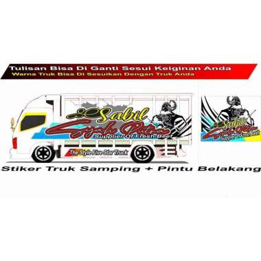 Jual Stiker Mobil Truk Canter Decal Terbaru Dengan Harga Termurah Di ...