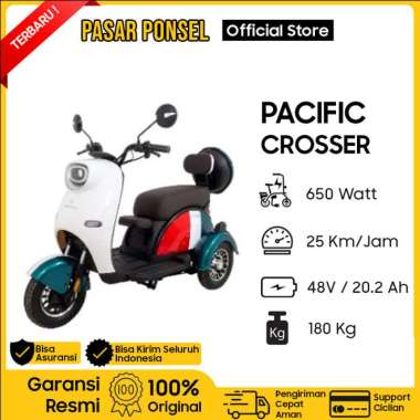 Jual Sepeda Listrik Pacific Crosser Original Terbaru - Harga Promo ...