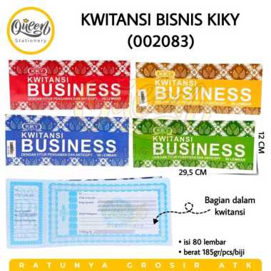 Jual Kwitansi Kiky Business 80 Original Murah - Harga Diskon April 2023 | Blibli.com