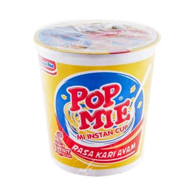 Jual Pop Mie Kuah Rasa Kari Ayam Makanan Instan di Seller METRO MAKMUR ...