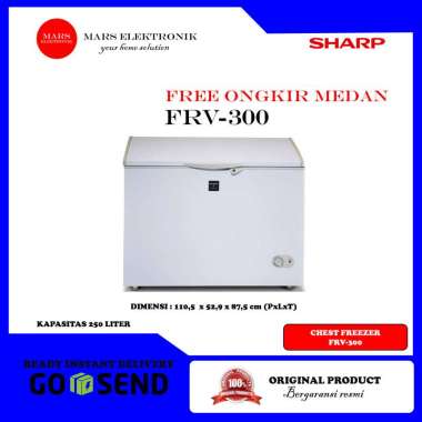 Jual Chest Freezer Sharp Frv 300 Original, Murah & Diskon Maret 2023 ...