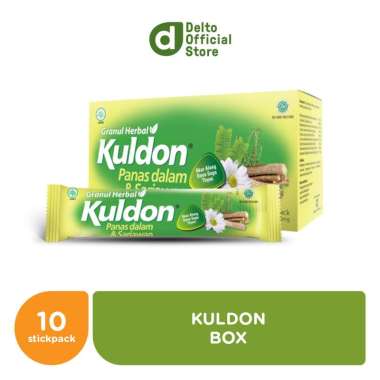 Promo FS - Deltomed Kuldon Box Obat Panas Dalam & Sariawan [10 ...
