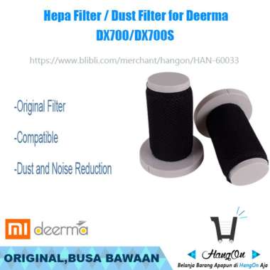 Jual Hepa Filter Vacuum Deerma Original, Murah & Diskon Desember 2022 ...