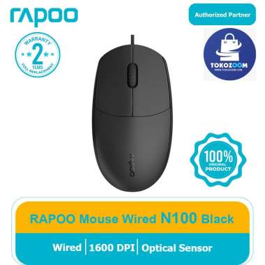 Jual Rapoo N100 Original Murah - Harga Diskon November 2022 | Blibli