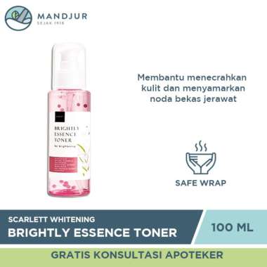 Scarlett Whitening Brightly Essence Toner 100 Ml Lengkap Harga Terbaru ...