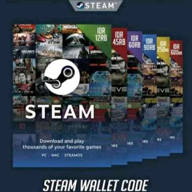 Jual Steam Wallet Terbaru 2022 - Harga Termurah | Blibli