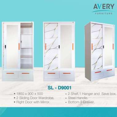 Jual Lemari Besi Sliding Avery Terlengkap - Harga Murah Juni 2022 | Blibli