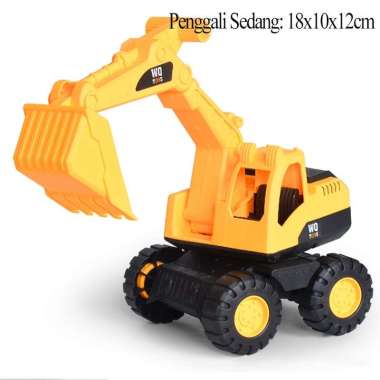Jual Truk Mainan Bulldozer Sandpit Truk Konstruksi Excavator Original ...