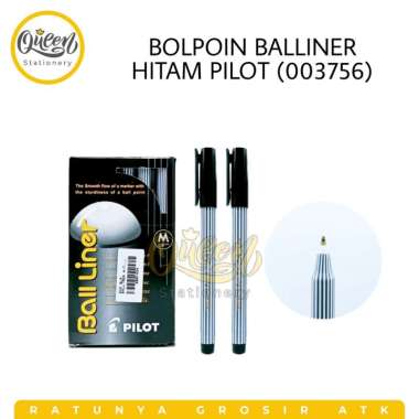 Jual Ballpoint Balliner Pilot Hitam Original Harga Termurah Juni 2024 ...