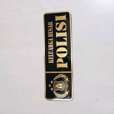 Jual Stiker Keluarga Besar Polisi Original Murah - Harga Diskon Mei ...