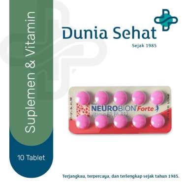 Neurobion Forte 10 Tablet Lengkap Harga Terbaru September 2022 | Blibli