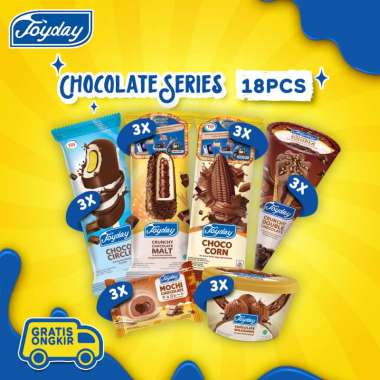 Promo Joyday Ice Cream Crunchy Chocolate Malt - Isi 35pcs Es Krim Stik Diskon 32% di Seller ...
