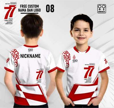 Kaos Logo Kemerdekaan 100% Asli Indonesia Maret 2023 | Blibli