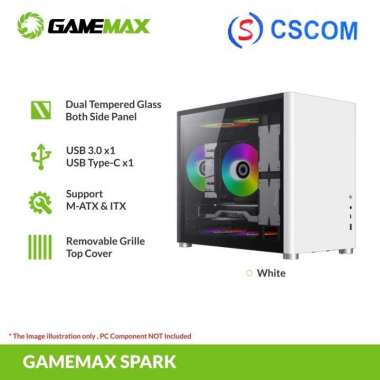 Jual Gamemax Spark Gaming M Atx Casing Pc Original Murah - Harga Diskon Desember 2022 | Blibli