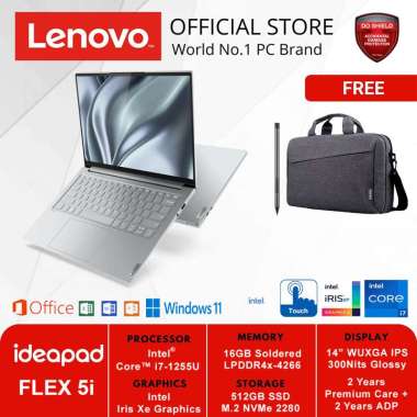 Jual Lenovo Flip In Flex Iau Eid Storm Grey Core I U Original Murah Harga