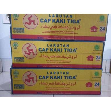 Promo Cap Kaki Tiga Larutan Penyegar [500 mL/24 Botol/ 1 Dus] di Seller ...