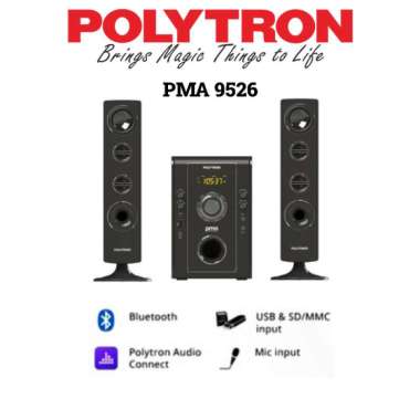 Jual Speaker Aktif Bluetooth Polytron Pma 9526 Original, Murah & Diskon April 2023 | Blibli