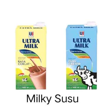 Jual Susu Ultramilk Full Cream 1 Liter Termurah - Harga Grosir Terupdate Hari Ini | Blibli