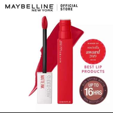 Maybelline Superstay Matte Ink 375 Peacekeeper Lengkap Harga Terbaru ...