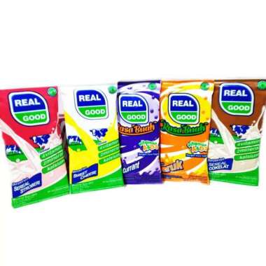 Jual Real Good Susu Bantal Strawberry [50 ml] di Seller JMSNACKS - Kota ...