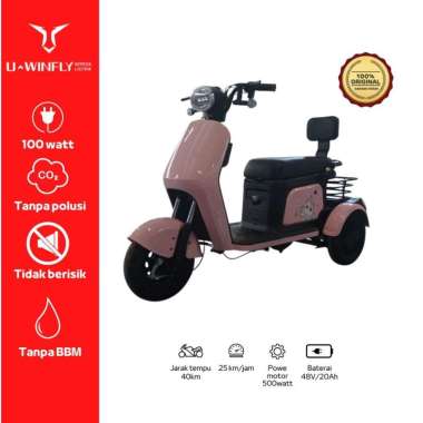 Jual Sepeda Listrik Roda 3 Kitty Uwinfly Original Terbaru - Harga Promo ...