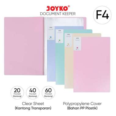 Jual Clear Holder F4 40 Sheet Original Harga Termurah Januari 2024 | Blibli