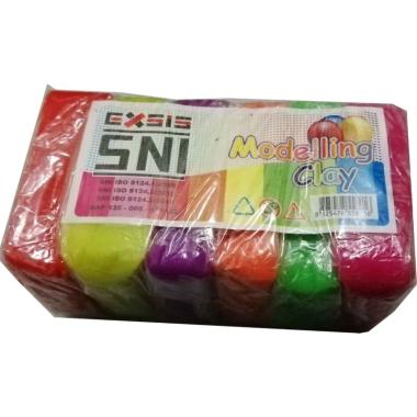 Jual Plastisin / Malam Lilin Mainan 6 Warna Besar Di Seller Primasakti ...