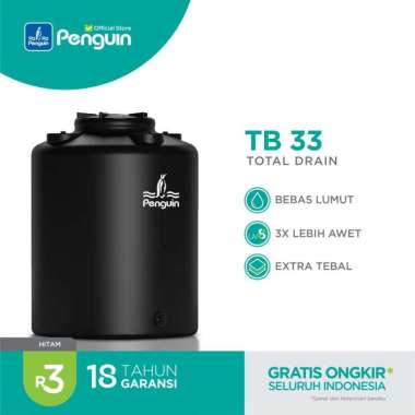 Jual Penguin Tangki | Toren | Tandon Air TB 220 [2000 liter] Hitam di ...