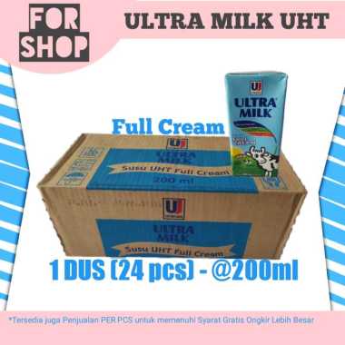 Jual Susu Ultra Mimi Full Cream 200 Ml Termurah - Harga Grosir ...
